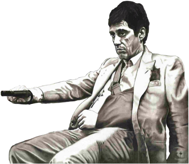 Scarface (800x547), Png Download
