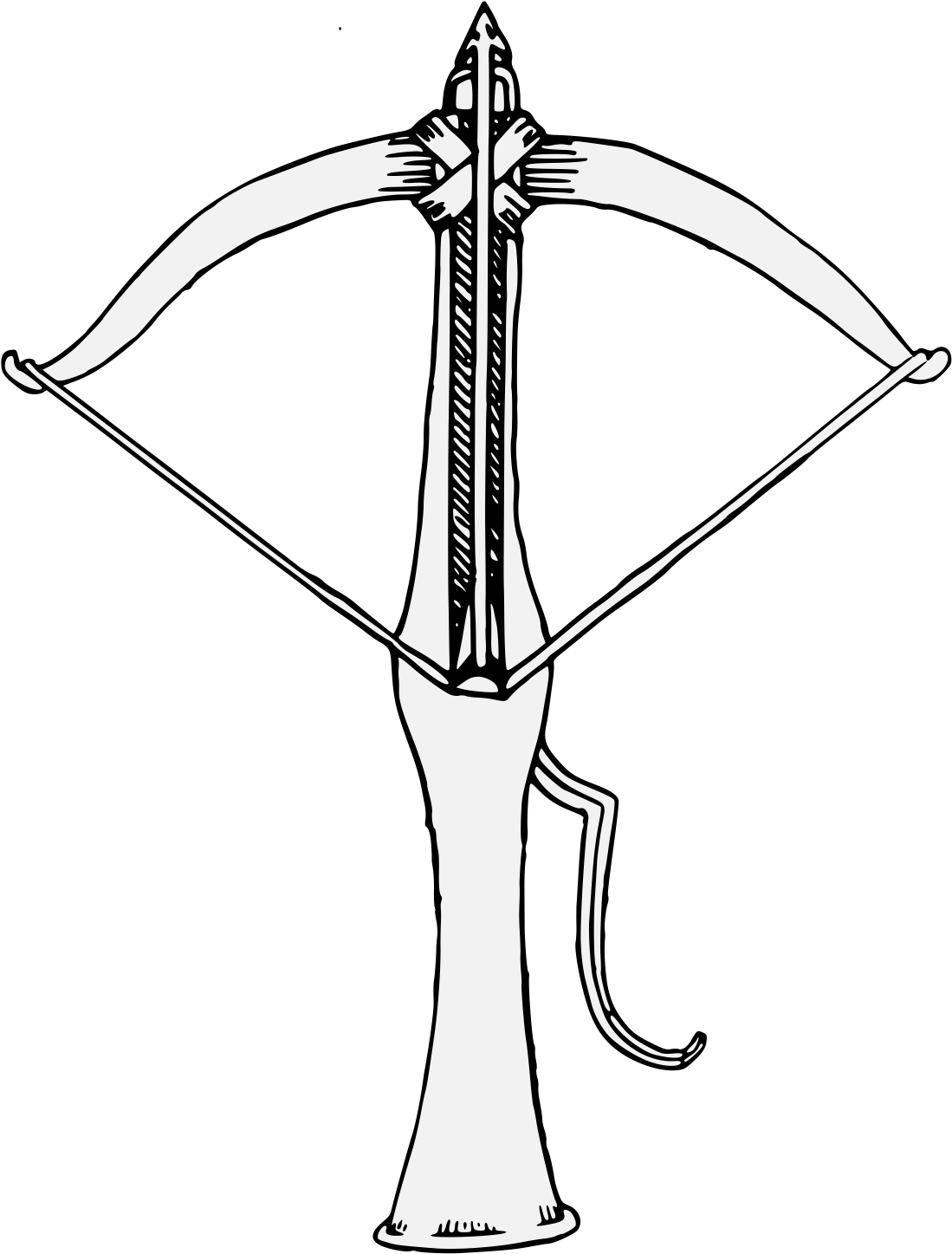 Download Crossbow - Drawing | Transparent PNG Download | SeekPNG