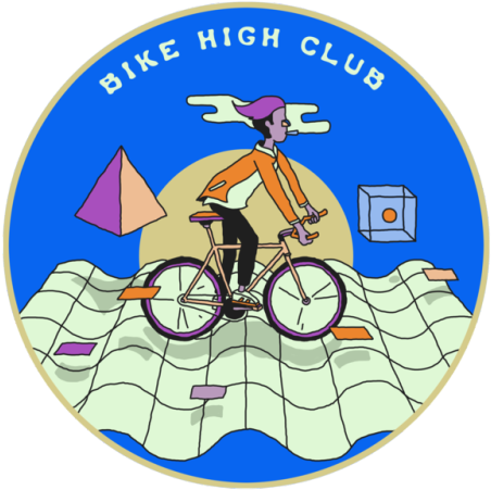 Sticker Bick High Club By We Tigerz - Hybrid Bicycle (500x500), Png ...