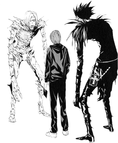 Death Note Transparent Light Yagami Shinigami Ryuk - Death Note Rem Png ...