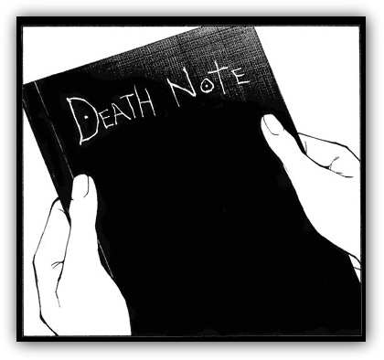 Regras Do Death Note - Death Note Book (420x394), Png Download