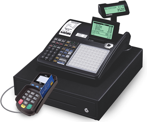 Free Casio Ecr - Cash Registers For Small Business (519x398), Png Download