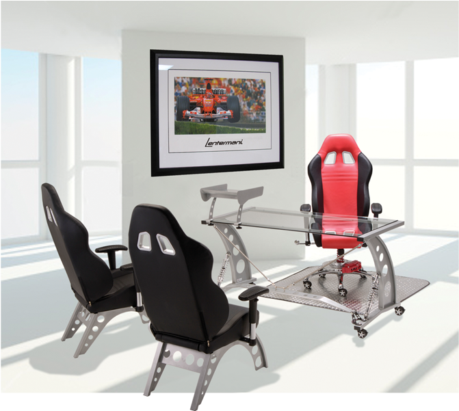 Race Desk - Furniture Auto (800x600), Png Download