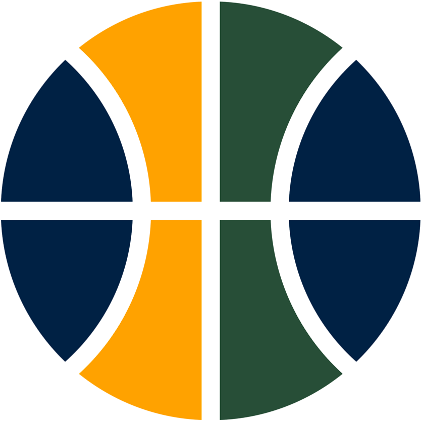 Uta - Utah Jazz Logo Png (908x907), Png Download