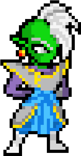 Zamasu - Imagenes De Zamasu Pixel Art (370x560), Png Download