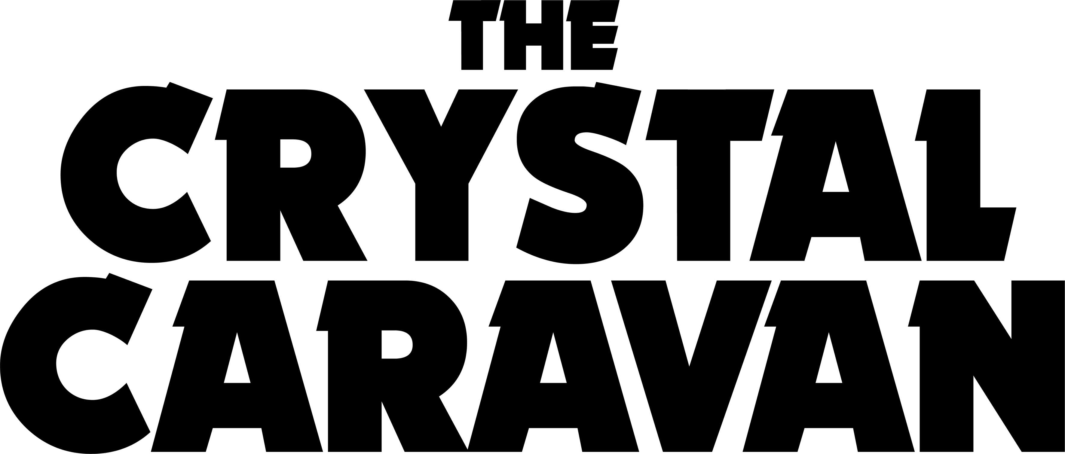 Download The Crystal Caravan Logo Black - The Hunger Games ...