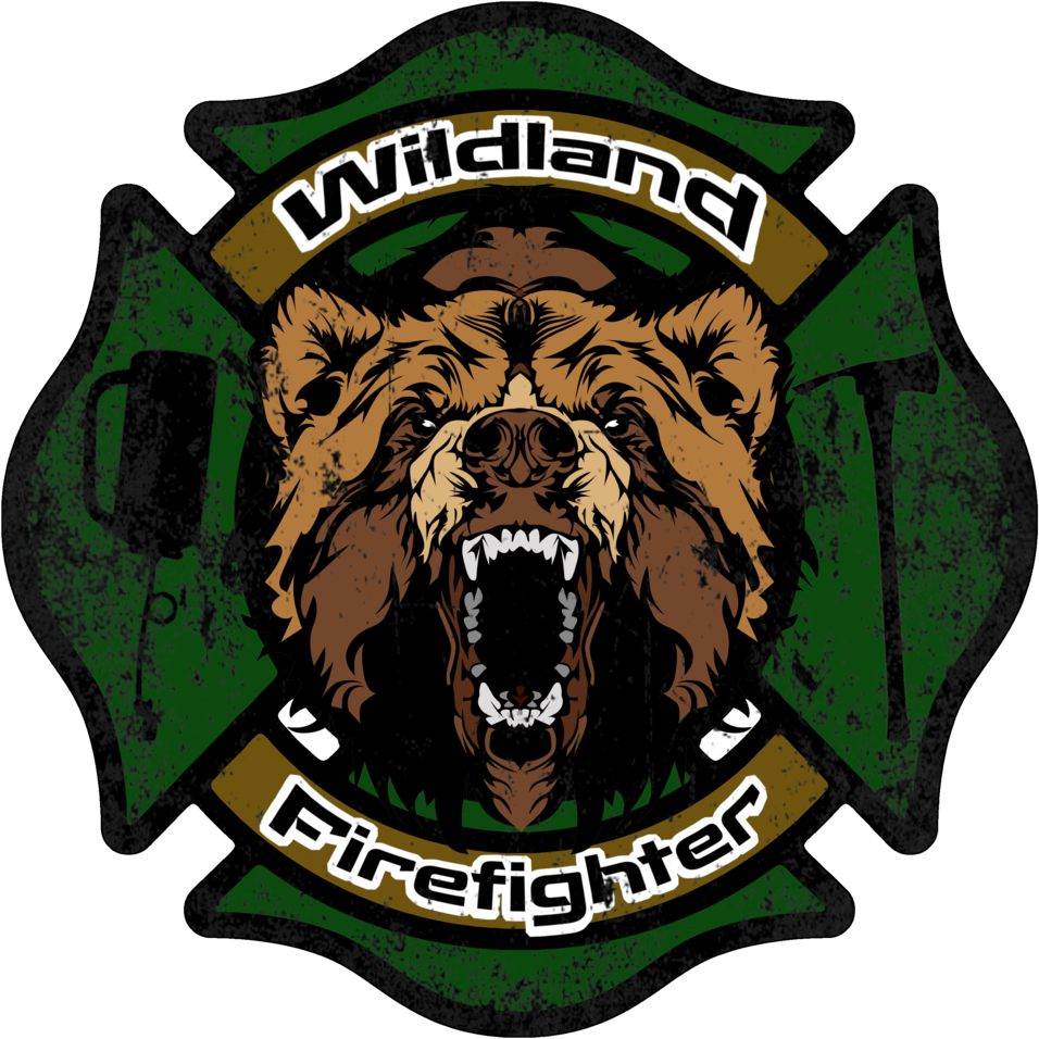 Wildland Firefighter Decal - Wildland Firefighter Logo (1024x1017), Png ...
