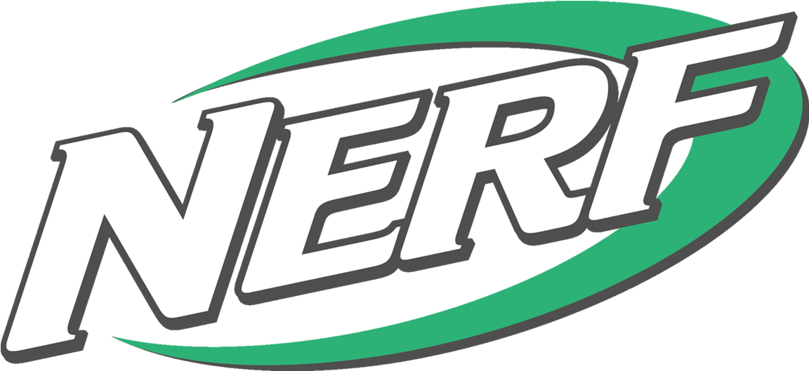 Nerf Logo Png (2000x1000), Png Download