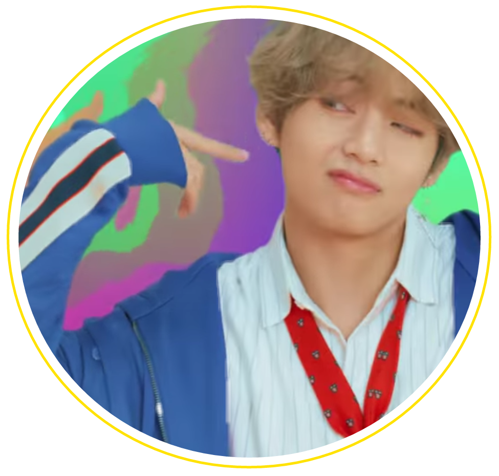 Bts Stickers Png Picture Freeuse - Bts Dna Taehyung (975x930), Png Download