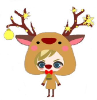 Reindeer Antlers Transparent Tumblr Download - Reindeer (400x400), Png ...