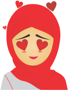 Muslim Emoji Set Cute Expressions, Expression, Express, - Emoji ...