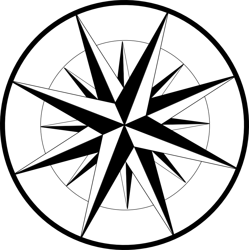 Wind Rose Png (999x1000), Png Download