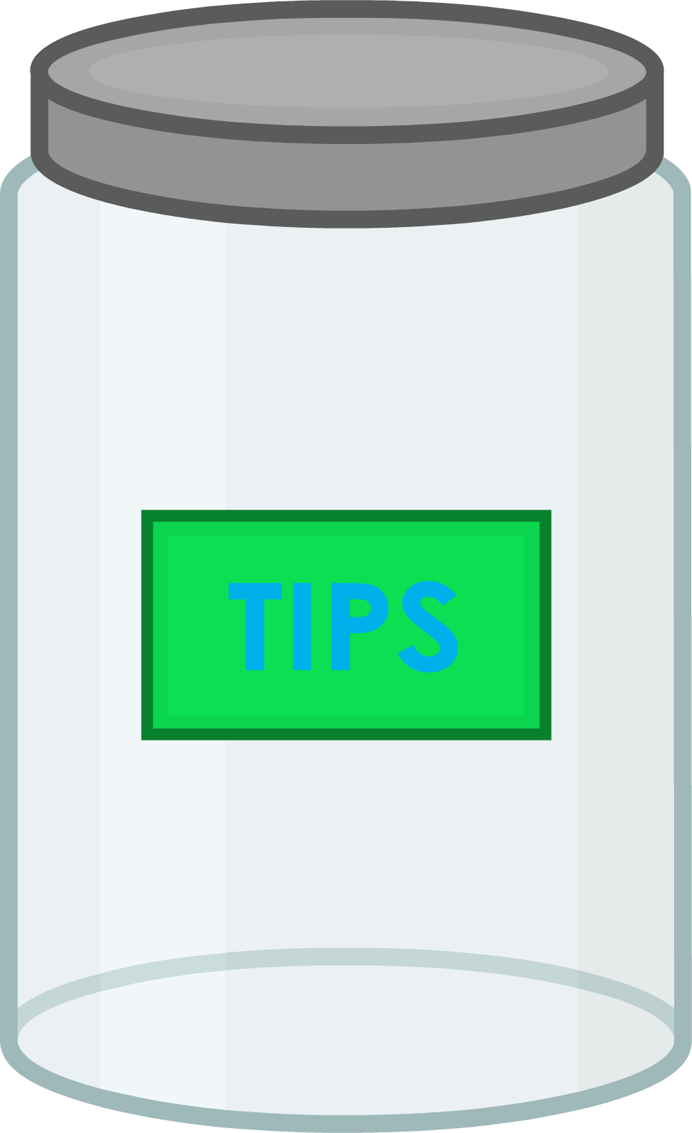 Tip Jar (1000x1637), Png Download