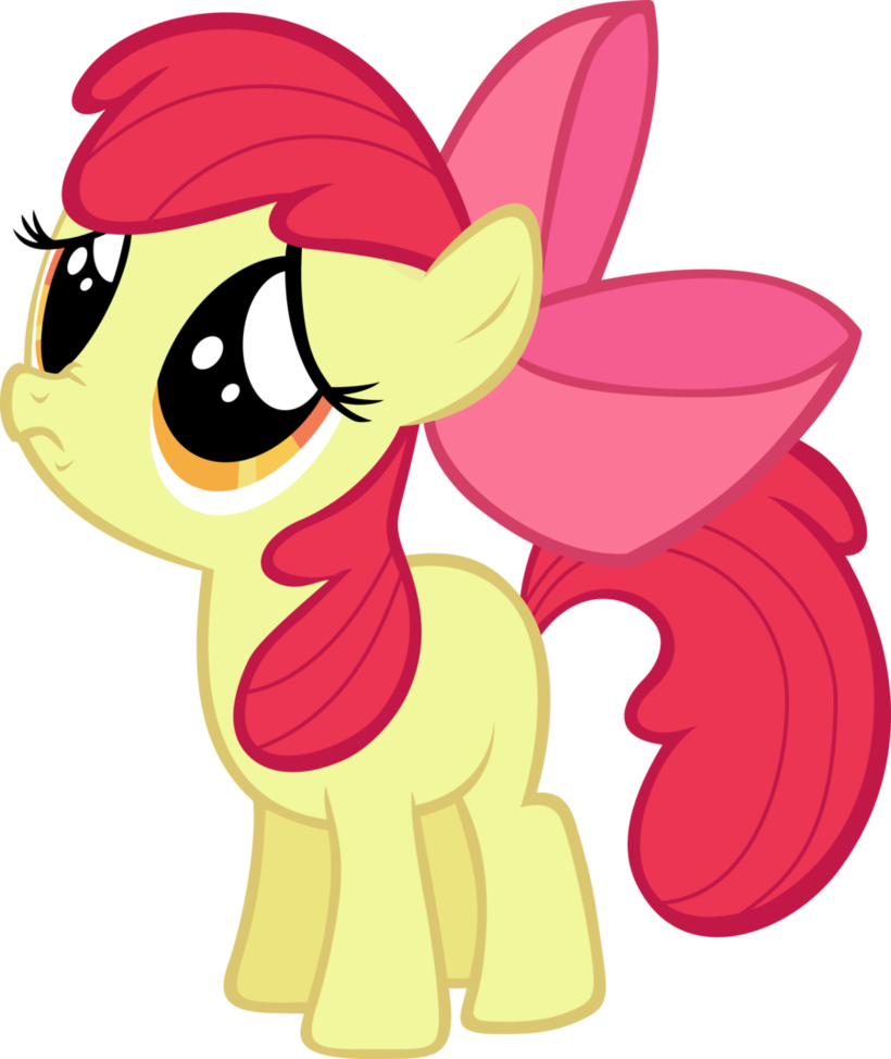 134632310835-sad Applebloom By Kn - My Little Pony Apple Bloom Sad ...