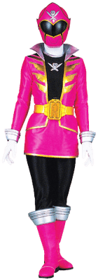 Megaforce Pink - Power Ranger Rosa Megaforce (400x400), Png Download