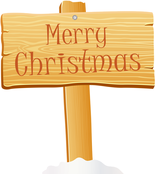 Merry Christmas Wooden Sign Png Clip Art Image - Merry Christmas Wooden ...