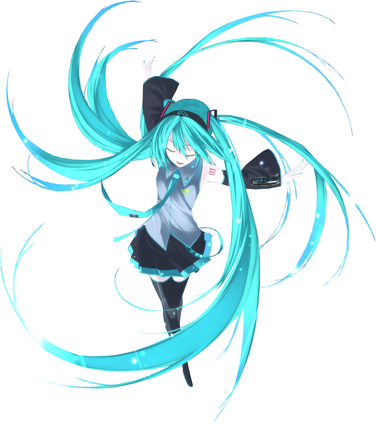 Download Download Png - Hatsune Miku Dan Vocaloid Transparent ...