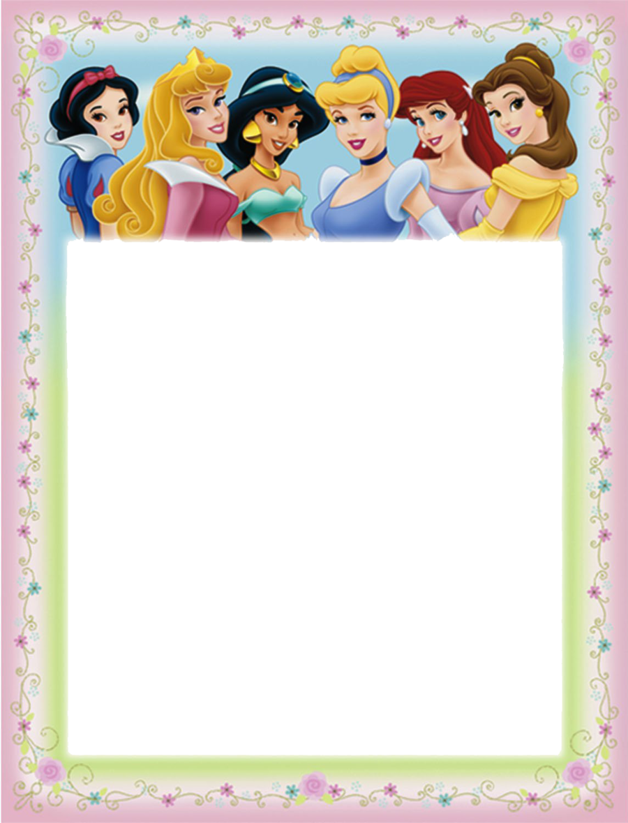 Download Download Disney Princess A4 Border Clipart Disney Princess ...