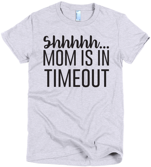 Shhh Mom Is In Time Out Grey By Mom Merch - Bob's Burgers I Smell Fear ...