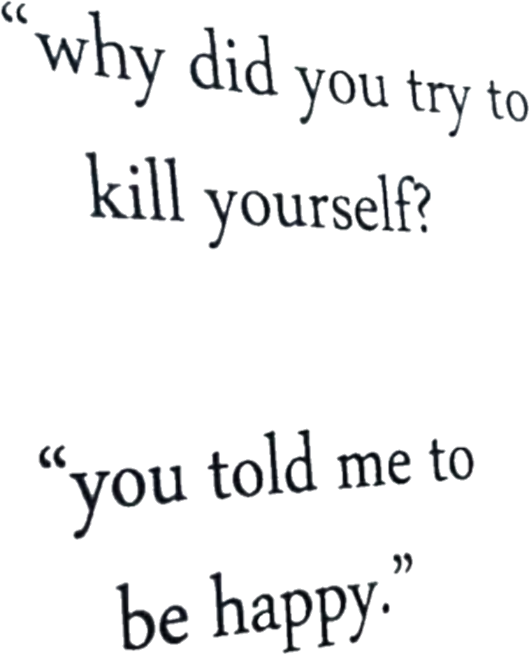 Killme Tumblr Depression Quotes - Did You Kill Yourself (1080x1015 ...