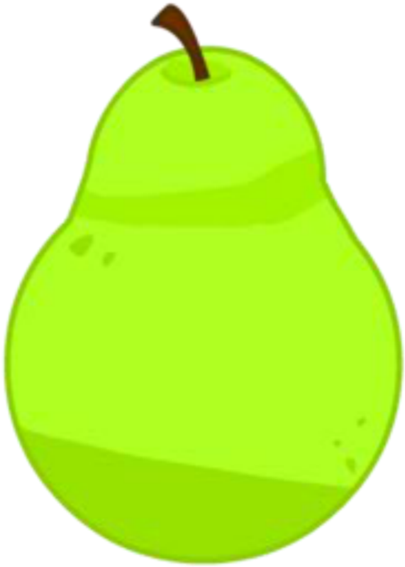 Pear Body (611x845), Png Download