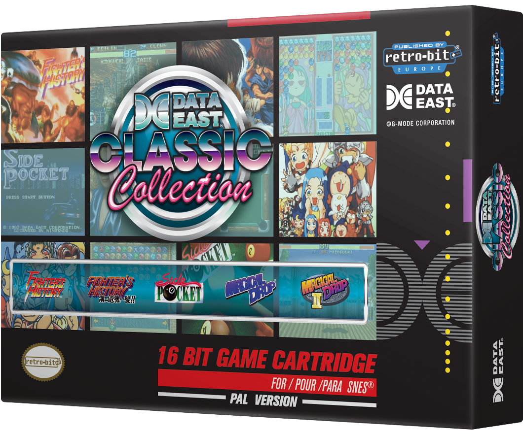 Retro-bit Data East Class - Retro Bit Snes Data East Classic Collection ...