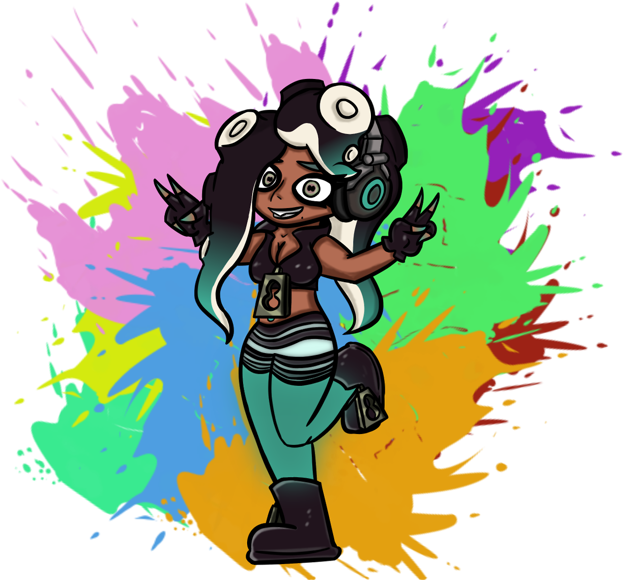 Download Splatoon 2′s Marina | Transparent PNG Download | SeekPNG
