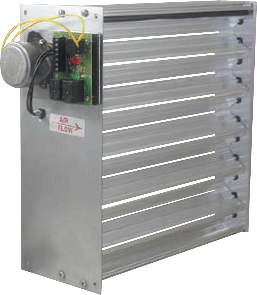 Spring Return Damper W/ Auto Changeover - Machine (960x1022), Png Download