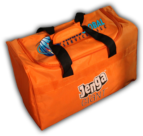 Jenga Giant Carry Bag (500x500), Png Download