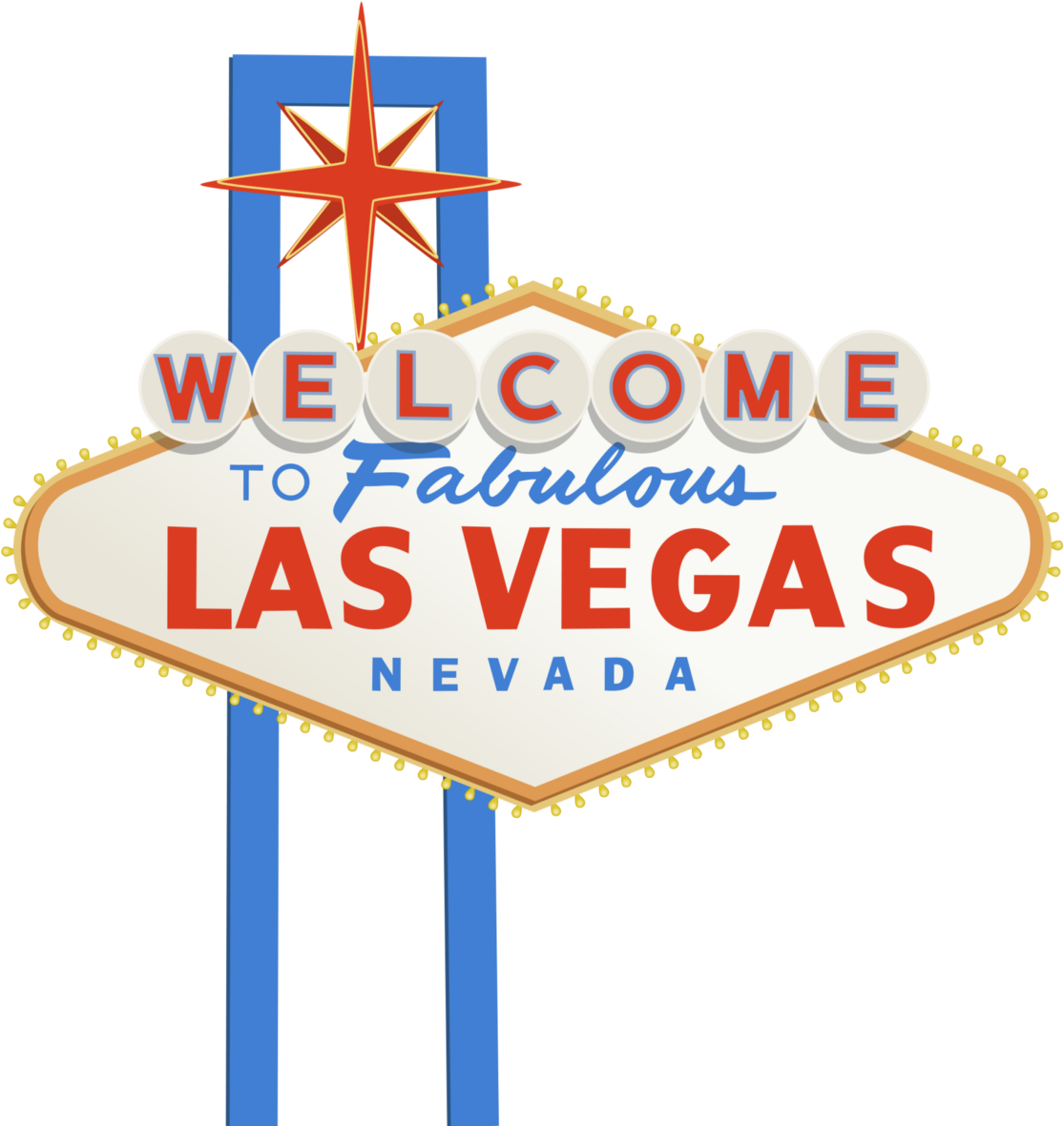 Las Vegas Sign - Las Vegas Sign Transparent Background (600x600), Png ...