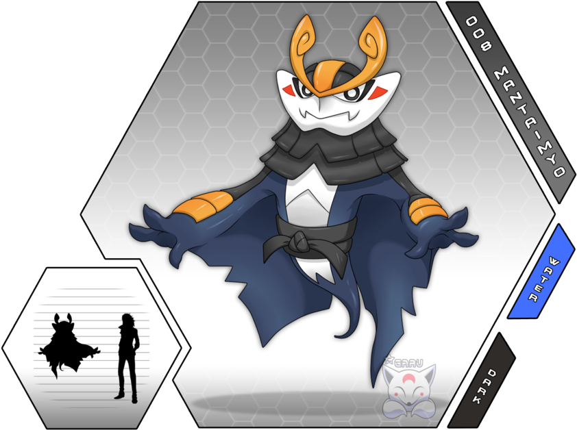 #058 Nightmerus Underworld Fakemon Type - Mantaray Fakemon (842x628 ...