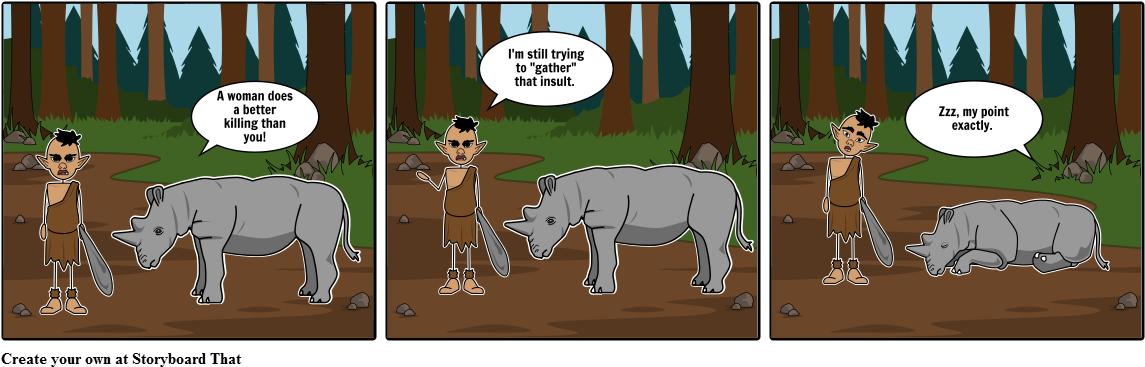 Paleolithic Age Comic Book - Comics (1164x385), Png Download