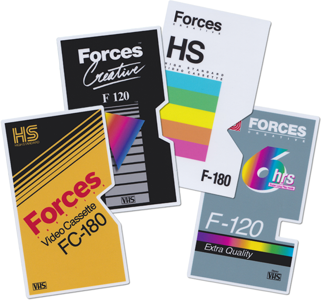 Image Of Vhs Sticker Pack - Sticker (1181x1181), Png Download