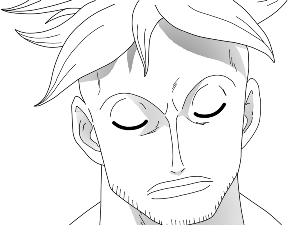 One Piece - Marco One Piece Drawing (1280x720), Png Download