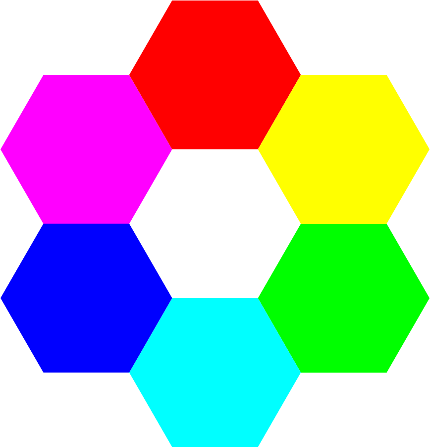 Hexagon Clip Art - Hexagon 6 Clipart (900x900), Png Download