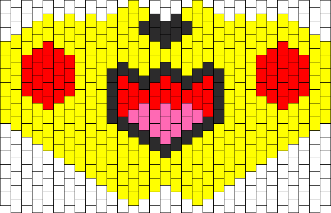 Pikachu Full Face Mask Bead Pattern - Pokemon Kandi Masks Pattern ...