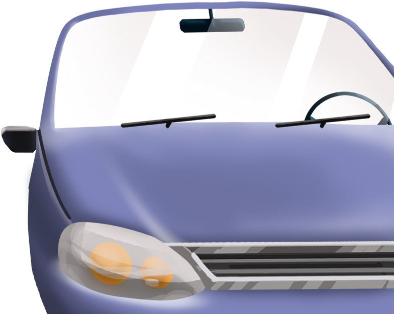 Car Front Purple Overlays - Episode Car Overlays (1280x1136), Png Download