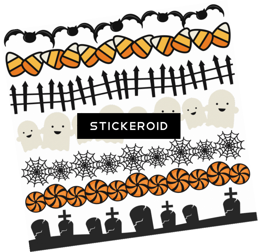 Halloween Border - Transparent Halloween Border Clipart (899x880), Png ...