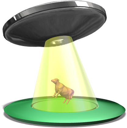 Alien Abduction (684x513), Png Download