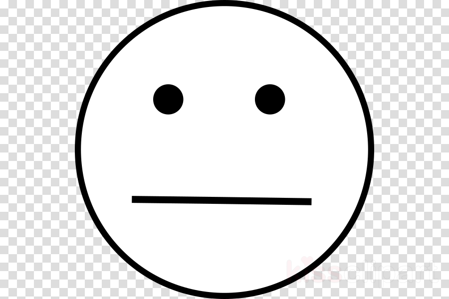 Straight Faces Clip Art