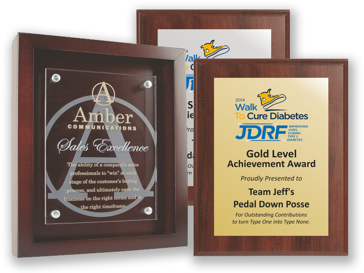 Plaques - Custom Shadow Box Raised Acrylic, 8" W X 10" L, Promotional ...