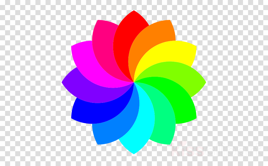 Download Rainbow Flower Clipart Rainbow Rose Flower Clip Art ...