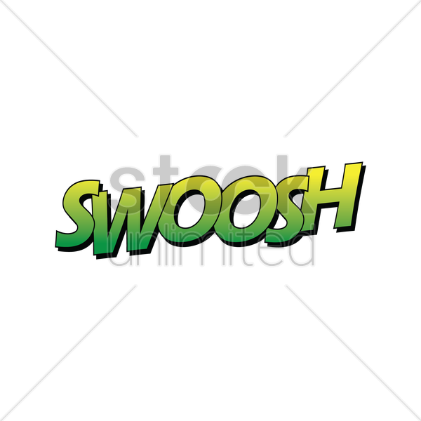 Clipart Arrow Swoosh - Swoosh Comic Png (600x600), Png Download