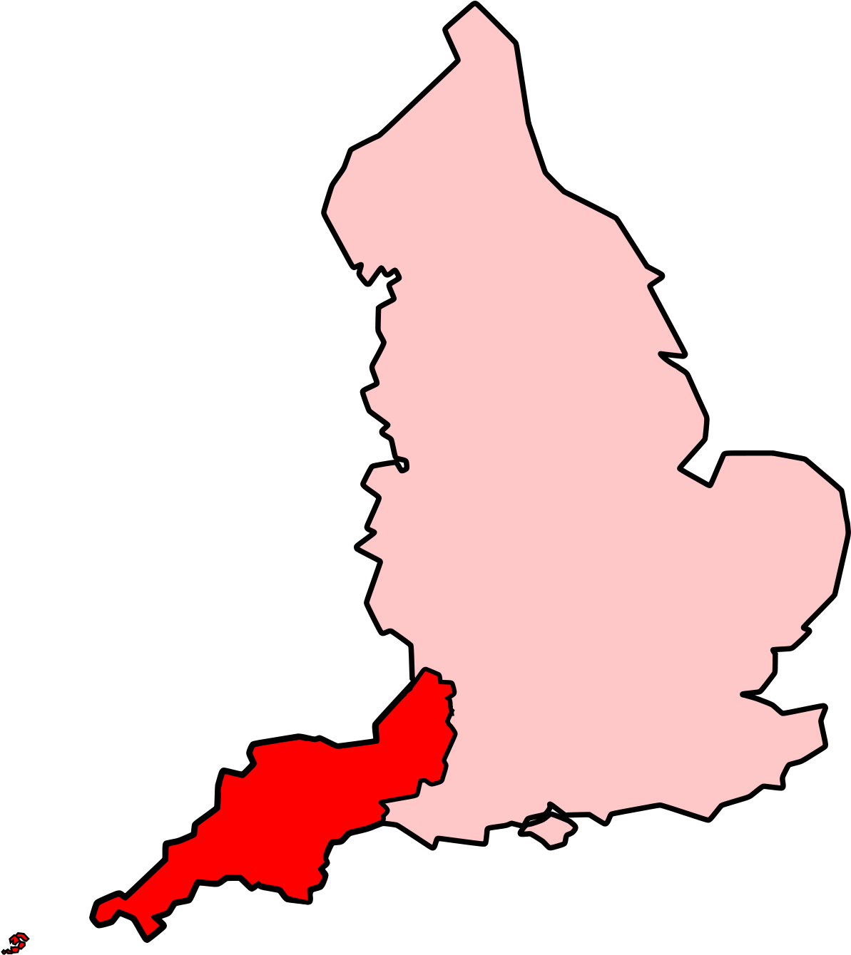 Map Of England (1200x1368), Png Download