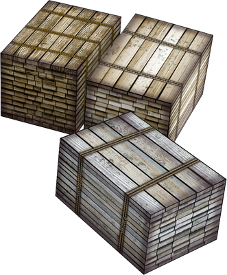 The Logs Measure Between - Papercraft Hay Bales (331x400), Png Download