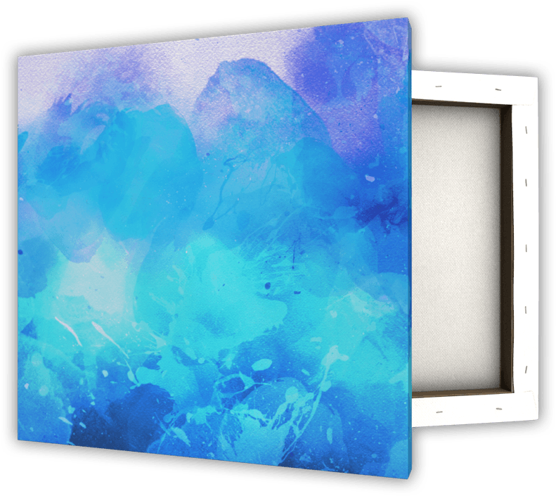 Two Canvases - Canvas Print (900x804), Png Download