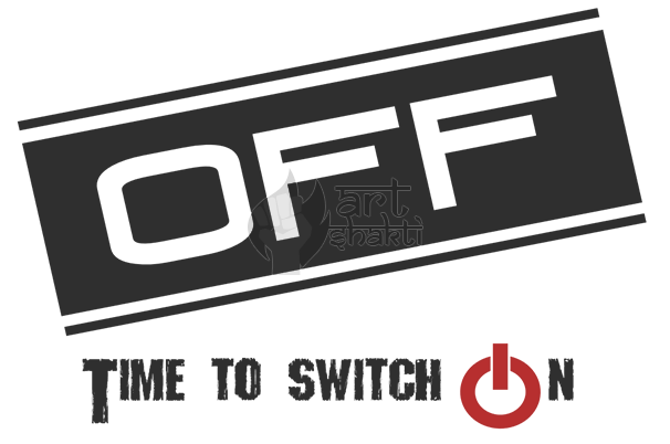 Off Time To Switch On Symbol Graphics Art Logo - Bleach (606x402), Png ...
