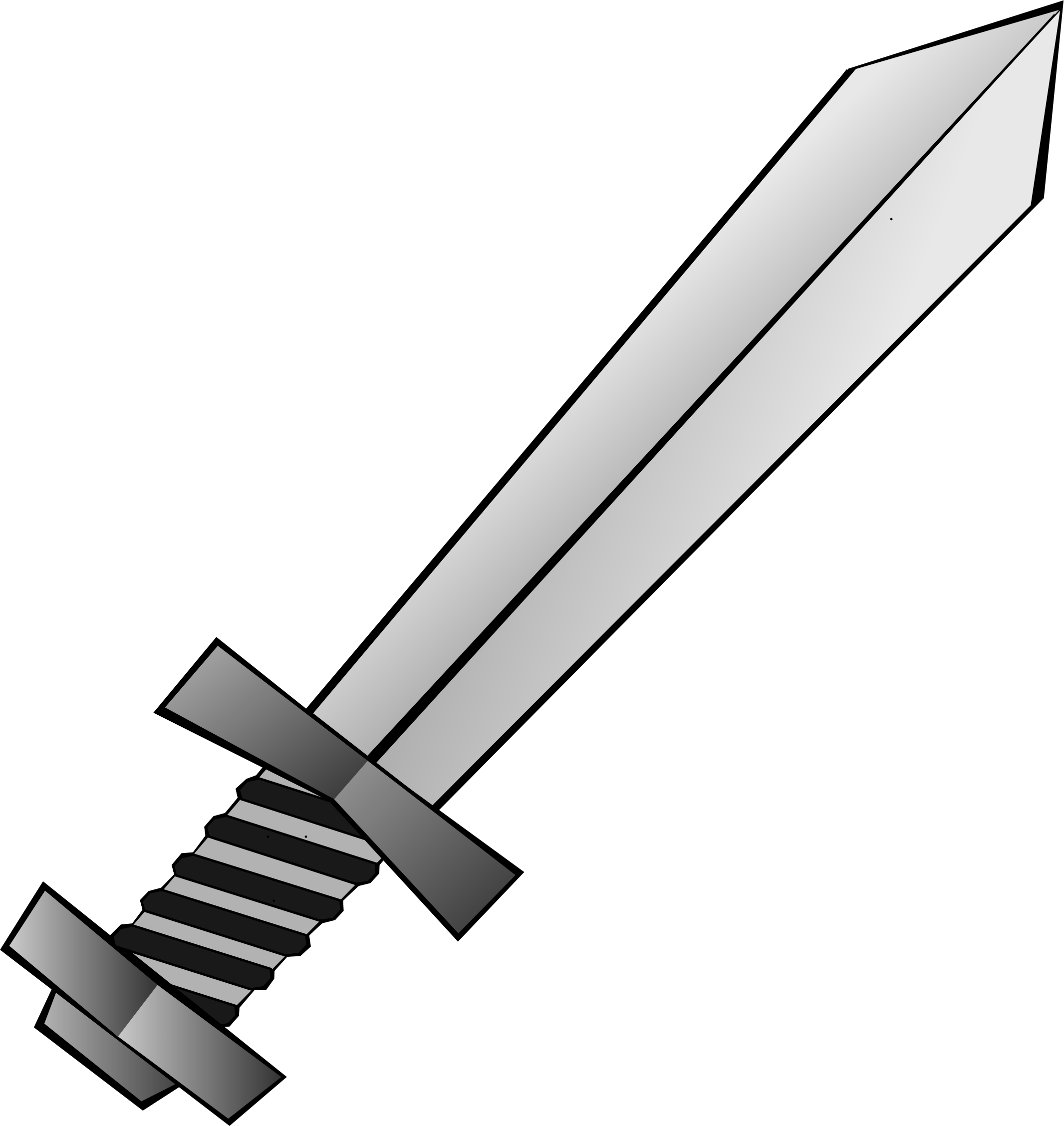 Download Grayscale Big Image Png - Sword Clipart | Transparent PNG ...