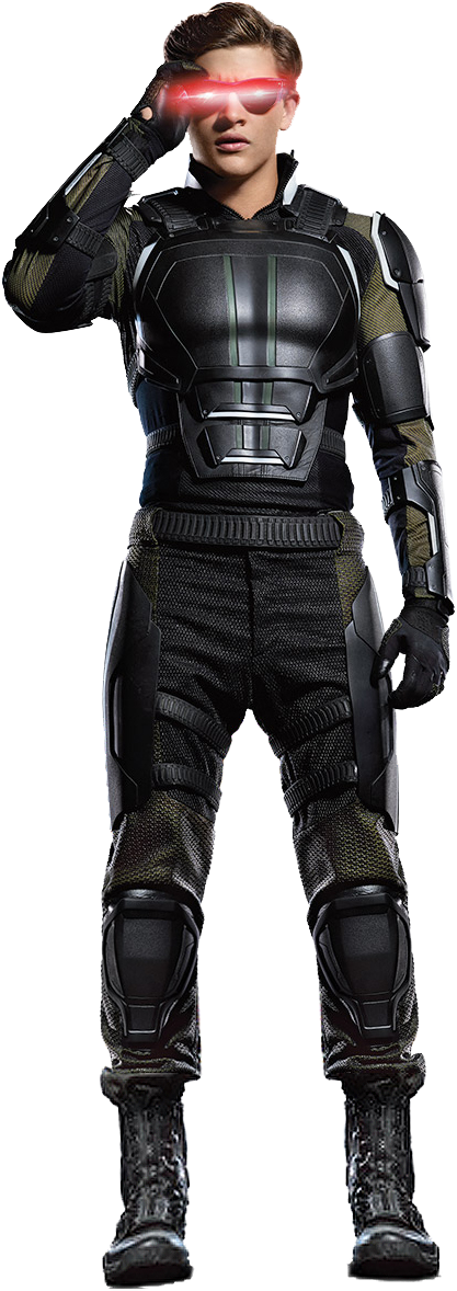 Png Ciclope - X Men Cyclops Png (438x1226), Png Download