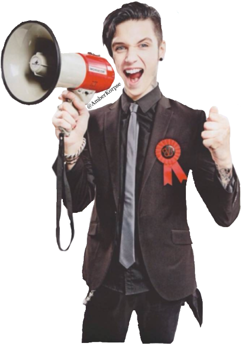 Andy, Black, And Photography Image - Andy Biersack Transparent (498x750 ...